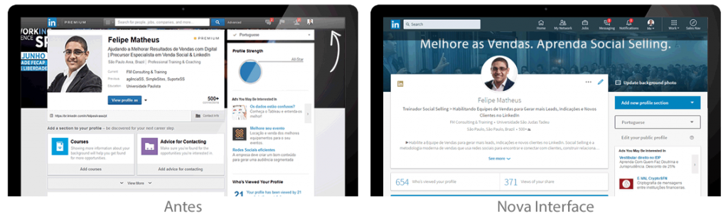 Nova Interface do LinkedIn: Como os 7 Principais Recursos do Perfil Mudaram